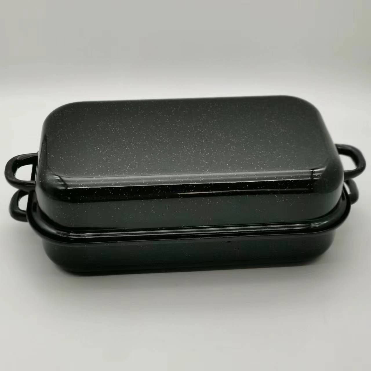Classical Style Enamel Rectangular Casserole Dish Set Carbon Steel ...
